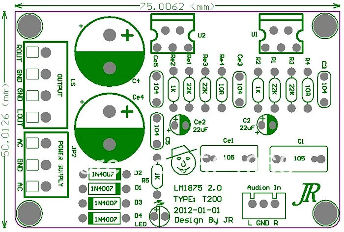 Купить tda2030a 2.0 чистой усилитель pcb усилитель усилитель собран ...