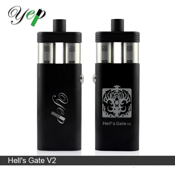 5pcs Yep Hell's Gate V2 Box Mod 0.1ohm Dual Thread Fit 2 Rda Yep Hells ...