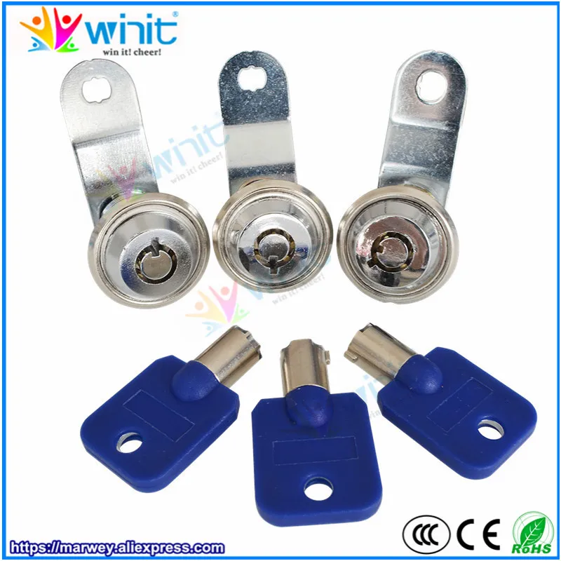 1pc Arcade Vending Game Machine Cabinet Zinc Cylinder Door Lock Cam ...