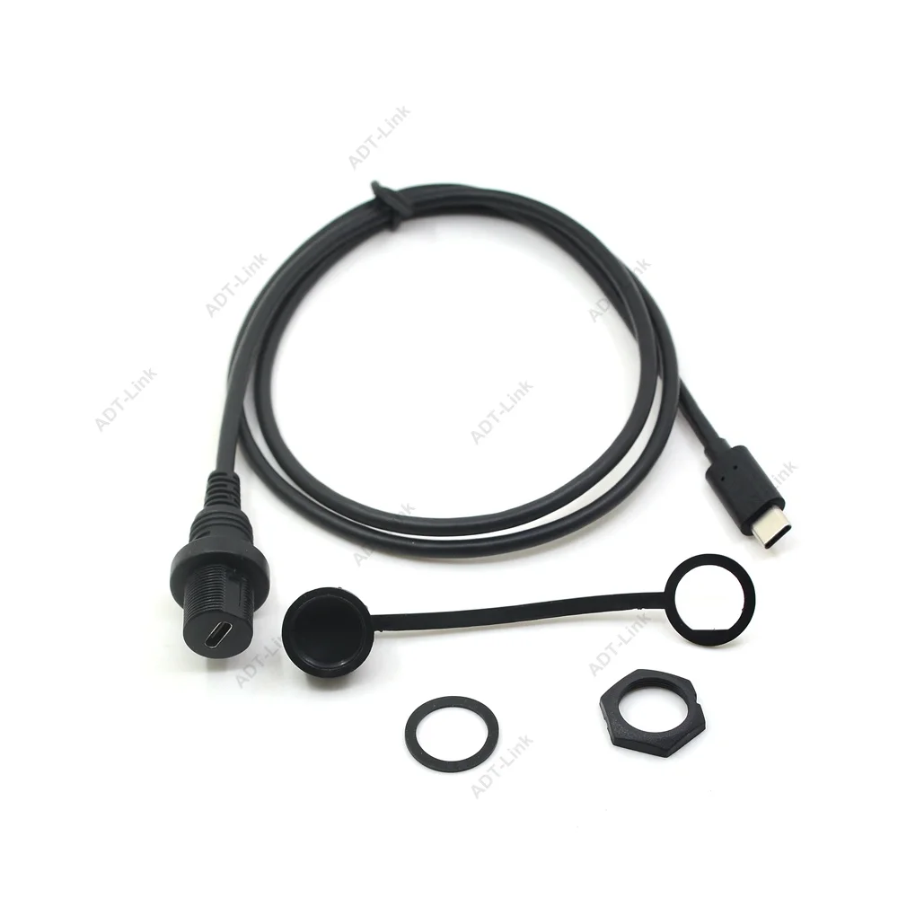 15cm 1m USB 3.1 Type-c IP67 Waterproof Cable,USB-C type c IP 67 Male to ...