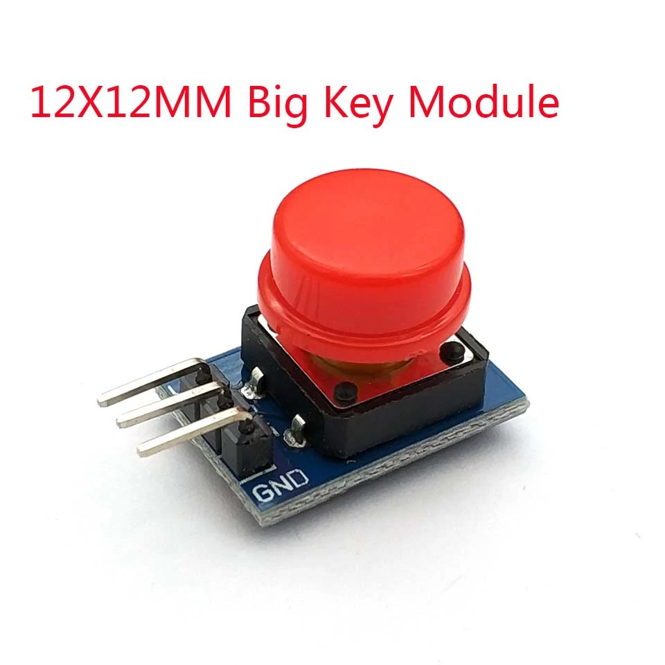 12x12mm Big Key Module Big Button Module Light Touch Switch Module With Hat High Level Output