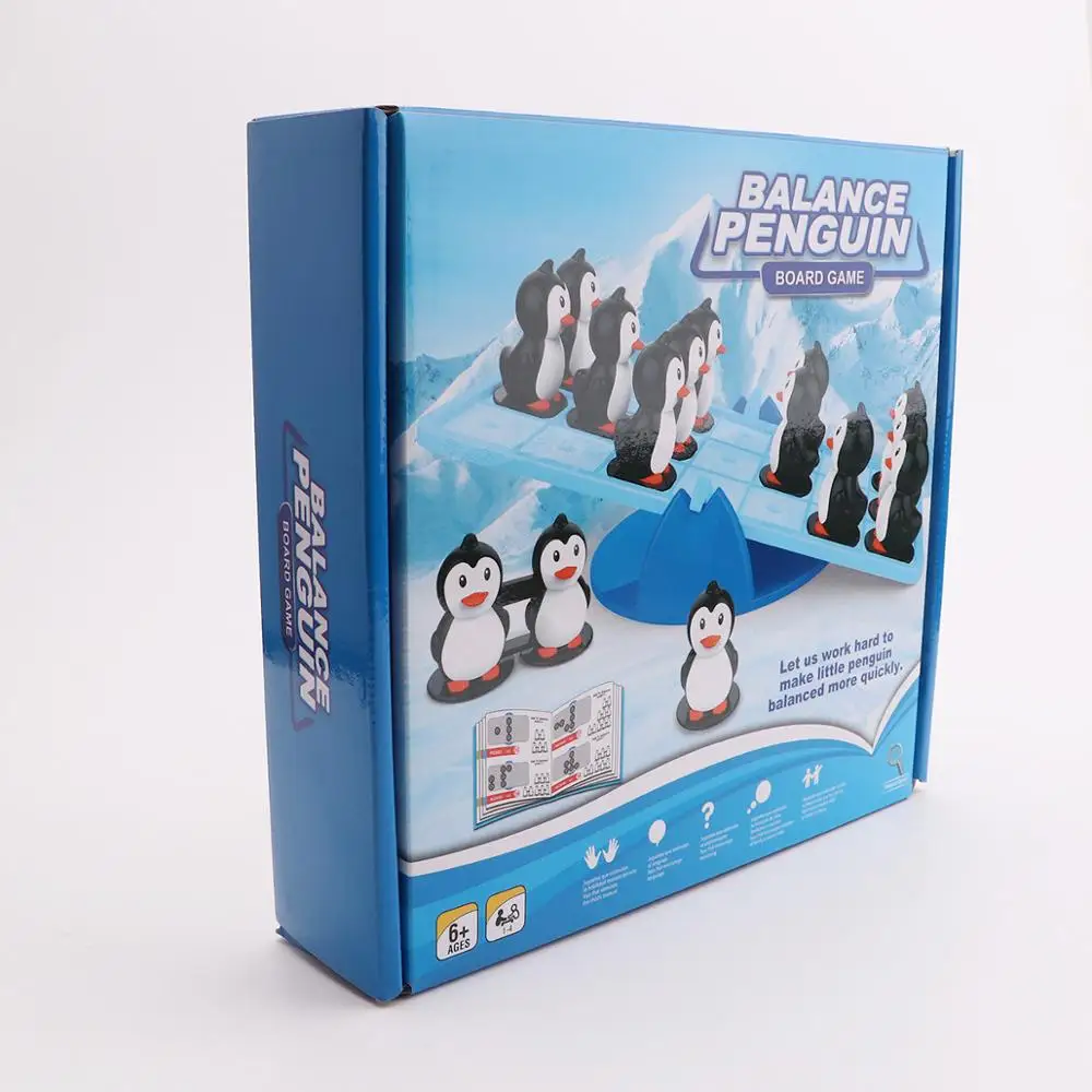 Balance Penguin Intelligence Party game for kids Logic Training for ...