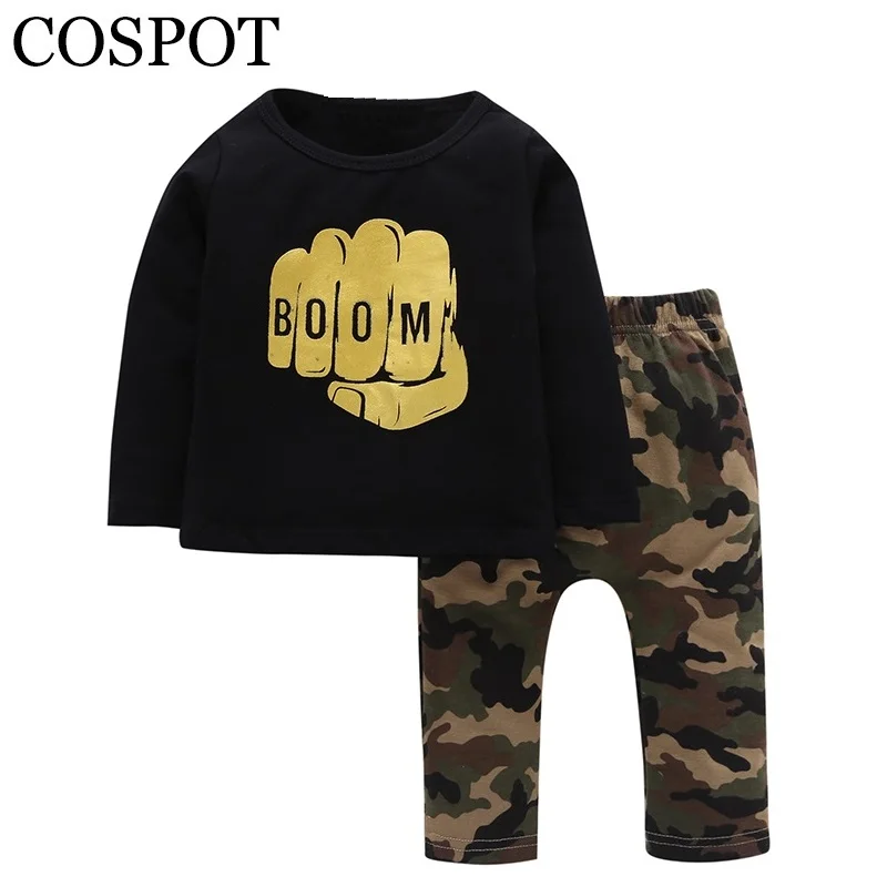 2019 New Baby Boys Clothing Set Spring Cotton Suit Kids Boy Clothes ...