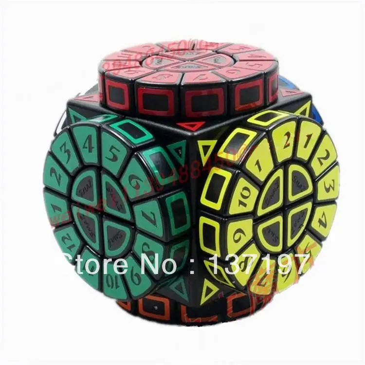 VeryPuzzle SMAZ Time Machine Magic cube Rare Toy Black Handmade Twist ...