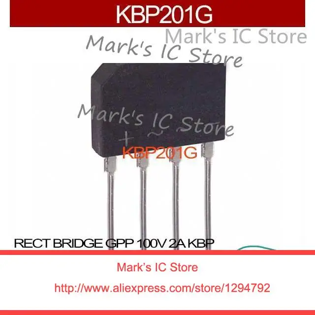 KBP201G RECT BRIDGE GPP 100V 2A KBP KBP201 201 KBP20 201G KBP2 201G|bridge ball|bridge ...