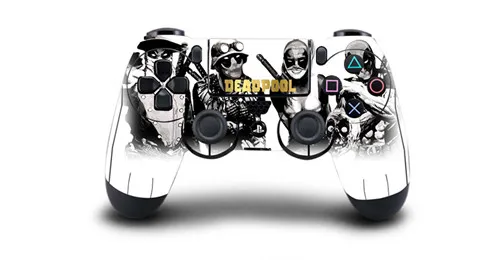 Deadpool PS4 Controller Skin Sticker QBTM0324 - ConsoleSkins.co