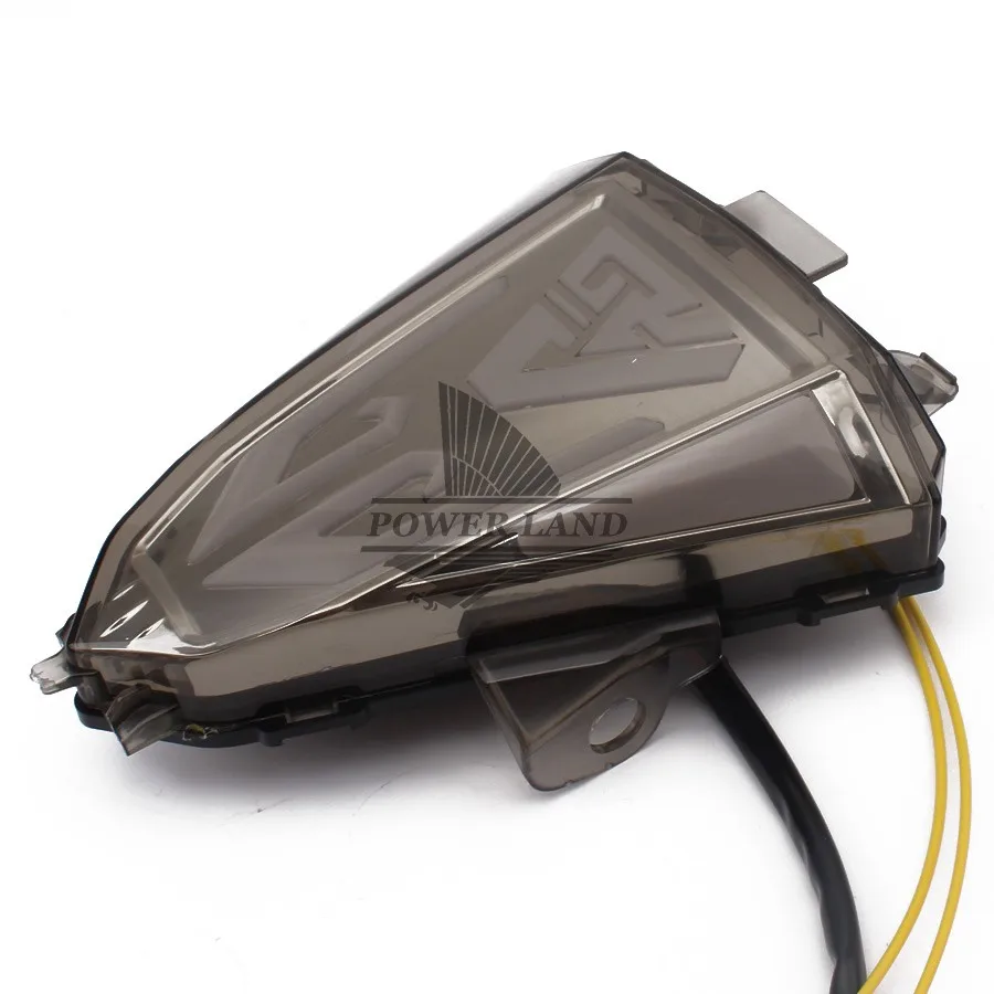 Motorcycle Rear LED Tail Lights Brake Stop Indicator Modify Integrated ...
