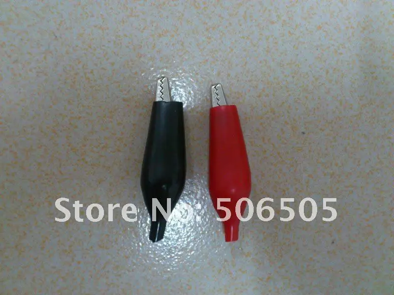 018600 Pair Of Durite Red And Black 40a Crocodile Clips