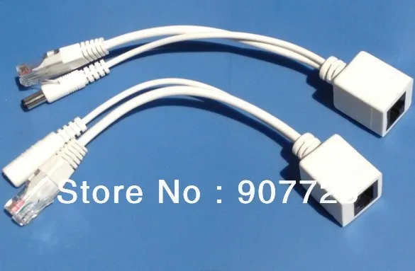 Passive Power over Ethernet POE Injector Extractor Kit 5.5mm 2.1mm-in ...