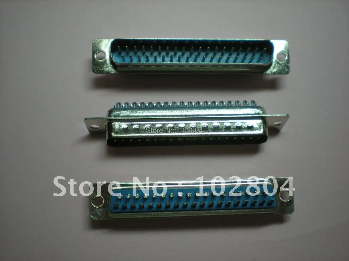 D sub conector de solda soquete macho 37 pinos 70 unidades por lote ...