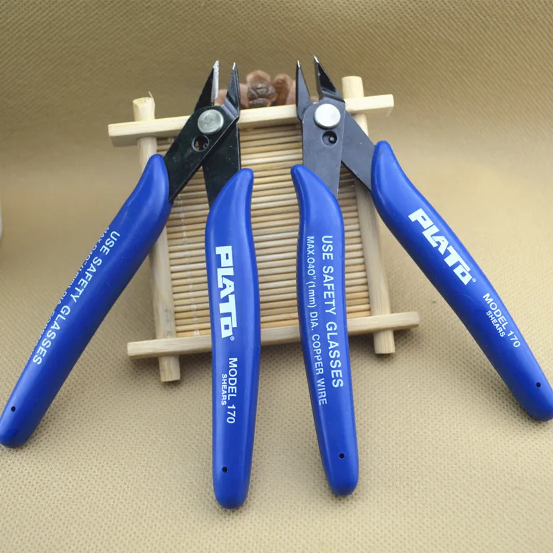1Pc Electrical Wire Cable Cutters Cutting Side Snips Flush Pliers ...