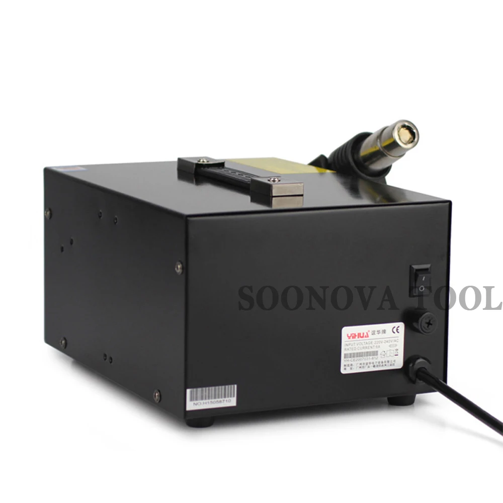 YIHUA 852D+ Brushless Fan Type Hot Air Desoldering Station Digital ...