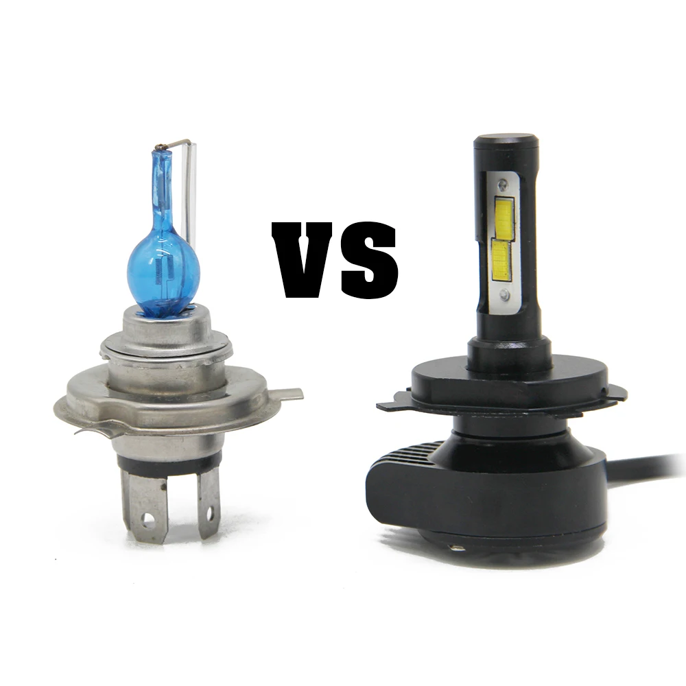 H4 H11 H7 H27 H3 H8 H9 H10 Small Size car led Headlight Mini base ...