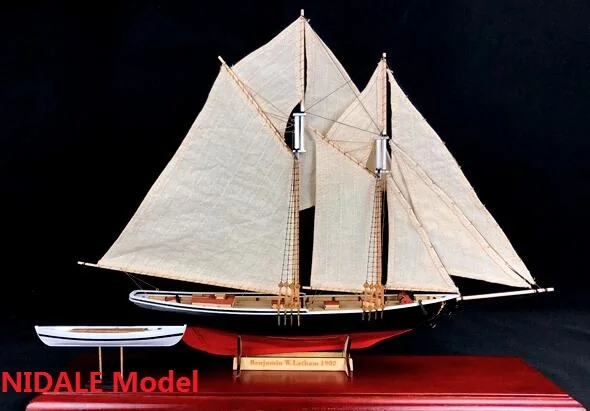 New-version-Hobby-ship-model-Kits-Benjamin-W-Latham-1902-sailboat-model ...
