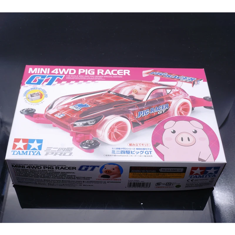 Kit Original Tamiya 95480 MINI 4WD PIG RACER GT MA chasis|Accesorios de ...