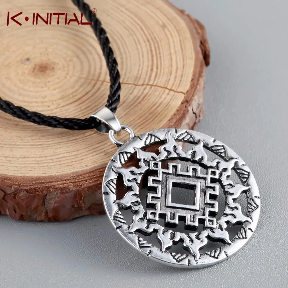Kinitial Vintage Lada Star Symbol Pendant Necklace Pagan Slavic Amulet ...