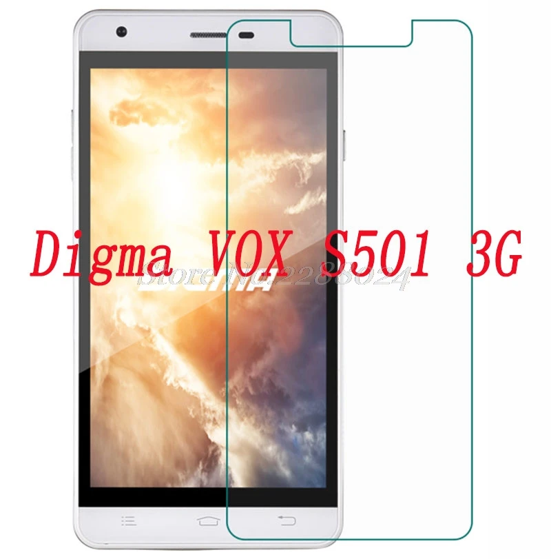 스마트폰 9H 강화 유리 Digma VOX S501 3G 5 인치 방폭 보호 필름 화면 보호기 커버 휴대폰용, 스마트폰 스크린 보호 필름 강화 유리|폰 강화유리 ...