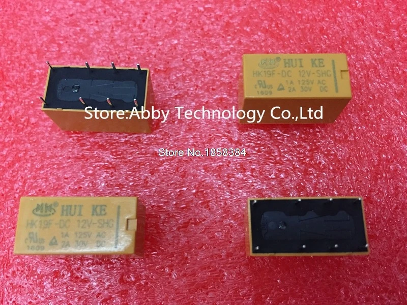 5PCS Relay HK19F DC5V SHG HK19F DC12V SHG HK19F DC24V SHG HK19F 5V 12V ... 5PCS Relay HK19F DC5V SHG HK19F DC12V SHG HK19F DC24V SHG HK19F 5V 12V ...