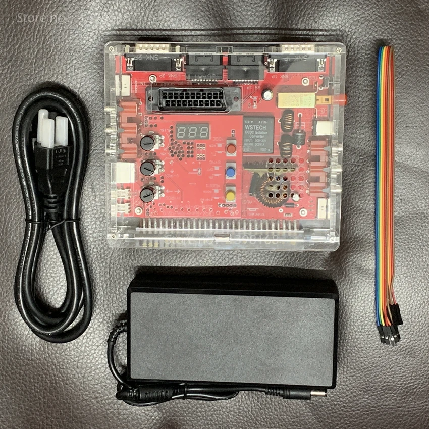 JAMMA CBOX 슈퍼 건 컨버터 보드, JAMMA PCB 박스 MVS 마더보드용 조이패드 및 새턴 게임패드, SNK D15P ...