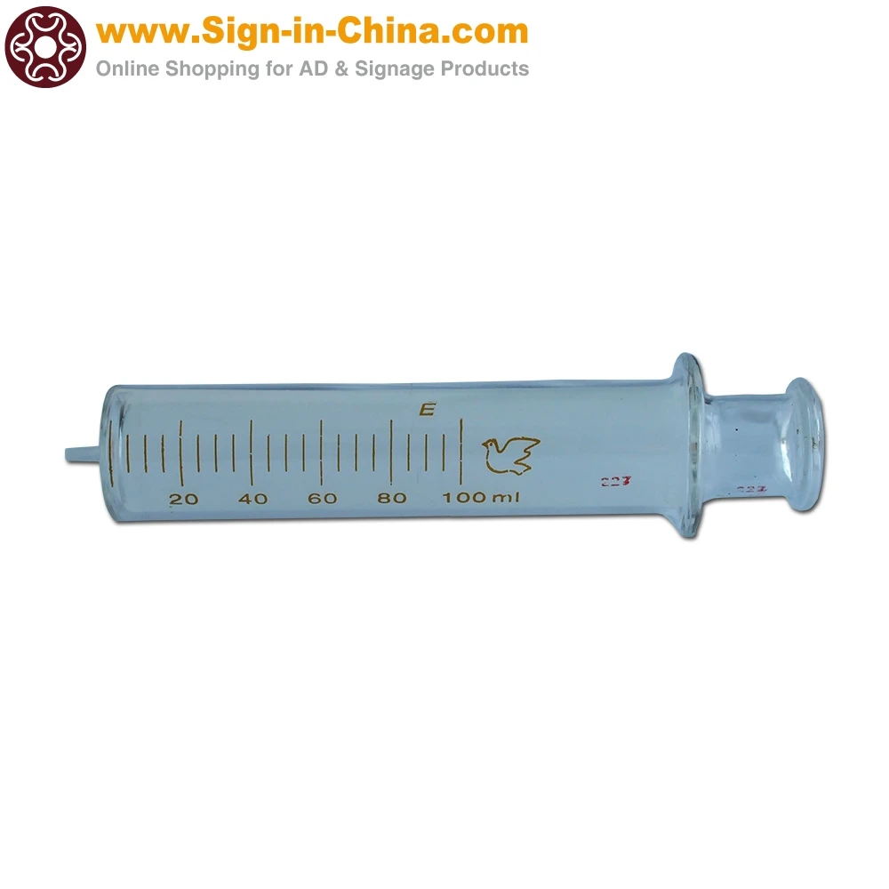 100ml Generic All-glass Syringe For Roland / Mimaki / Mutoh Printer Ink ...