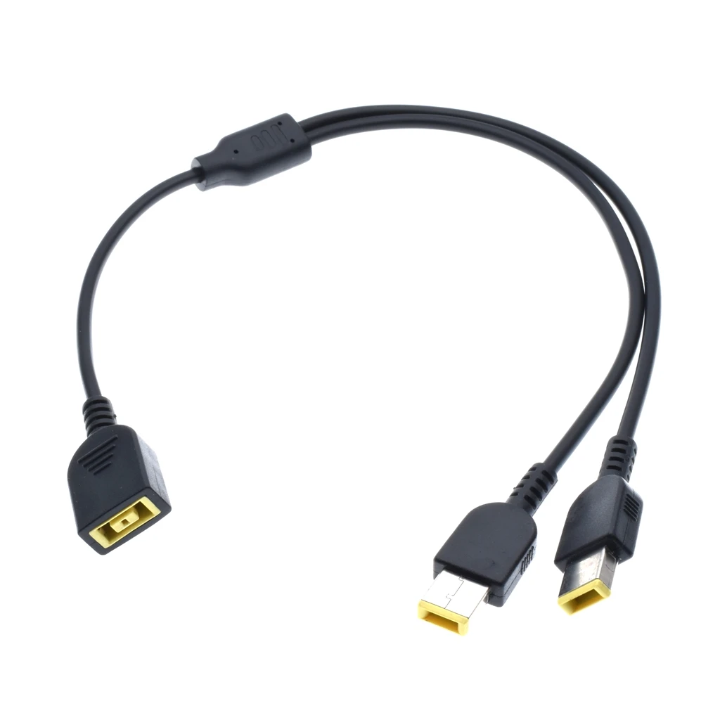 Dc-Vierkante-Plug-Mannelijk-Naar-2-Dual-Usb-Vrouwelijke-Jack-Y-Splitter ...