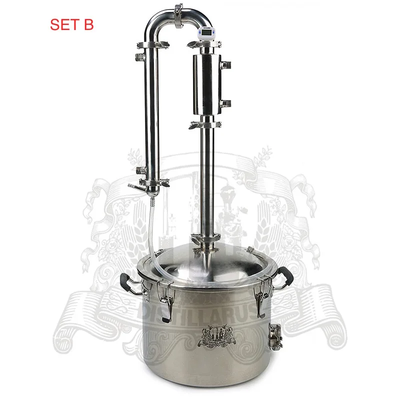 Kit for distillation. 25l tank and 1.5" column for distillation. Home ...