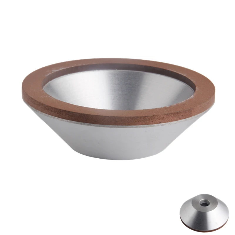 Muela de diamante de 100x32x20x10mm, muela de grano de 150/180/240/320 ...