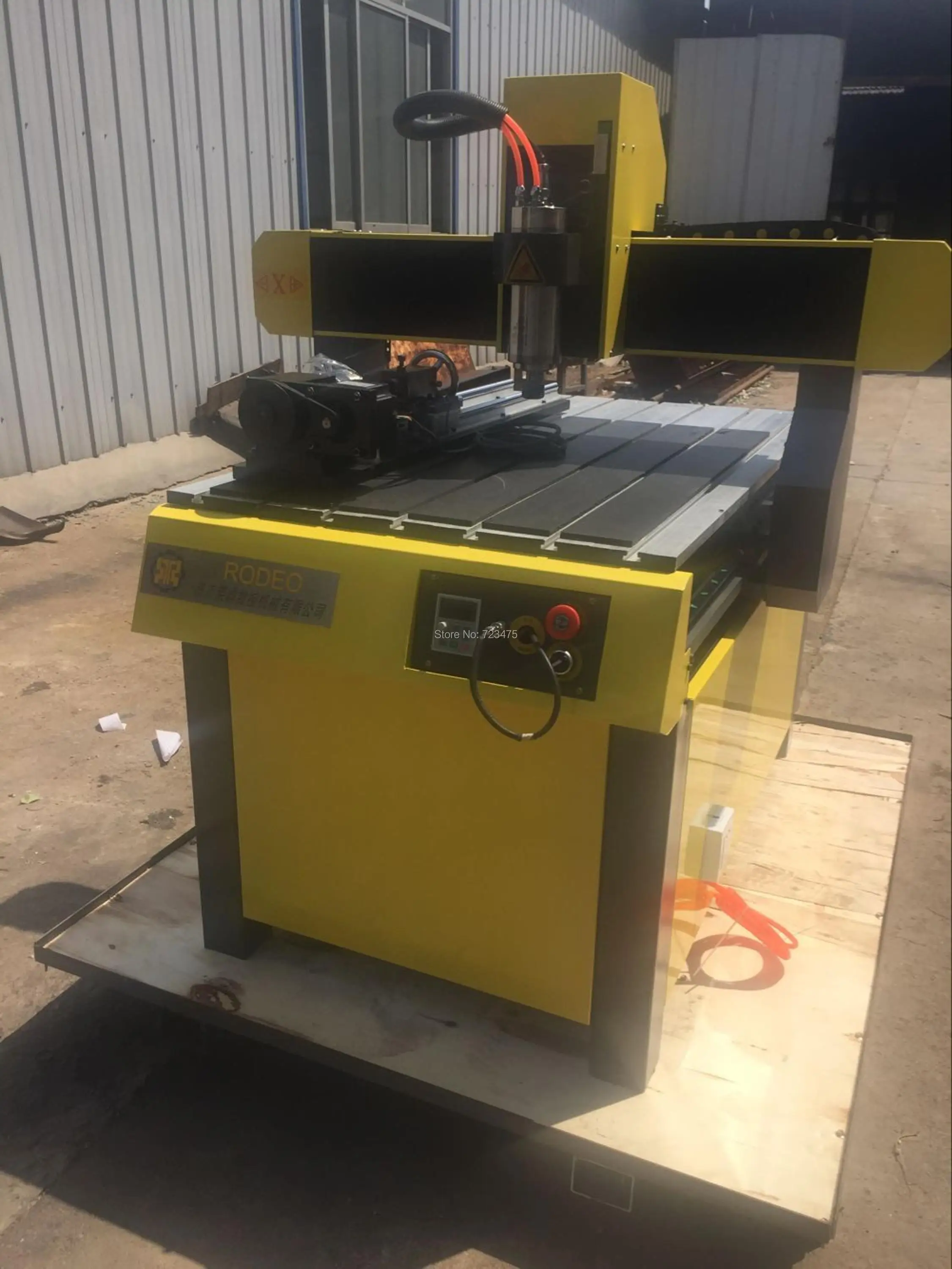 cnc router 600*900mm with 4th rotary axis-in Wood Routers from Tools on ...