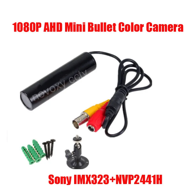 1/3'' Sony Imx323 Cmos 2mp Ahd Mini Bullet Camera Vandal-proof Black ...