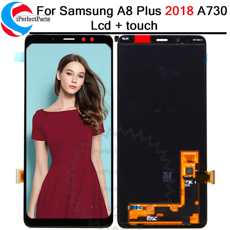 Pantalla LCD Super AMOLED para móvil, montaje de digitalizador con pantalla táctil, reemplazo ...