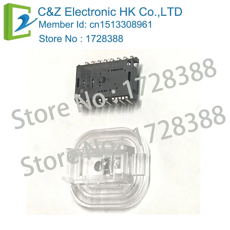 PMW3360DM T2QU + LM19 LSI DIP PMW3360 PMW3360DM เซ็นเซอร์เลนส์ LM19 100 ...