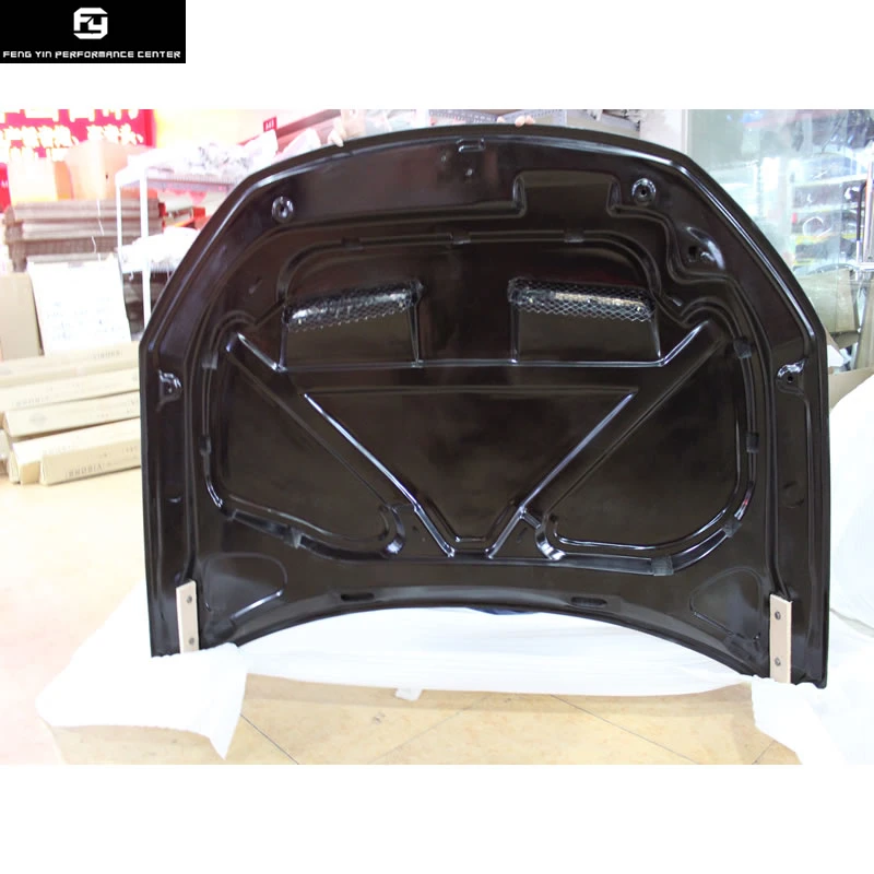 Carbon Fiber R style Front Engine Hood Bonnets Covers for Volkswagen VW ...
