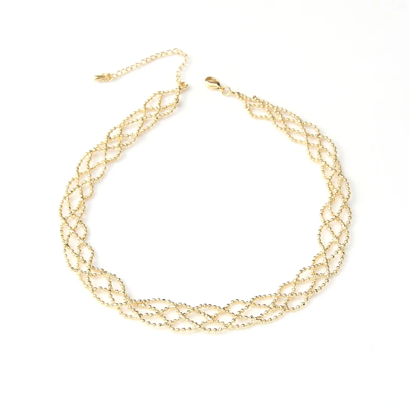 Korean New Fashion Gothic Netting Chocker Personality Net Chokers ...