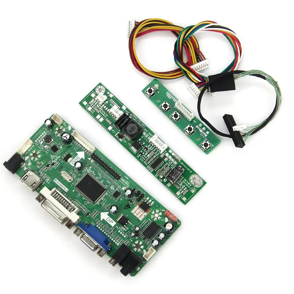 M.NT68676 controlador LCD/LED para ordenador portátil, placa de controlador (HDMI + VGA + DVI ...