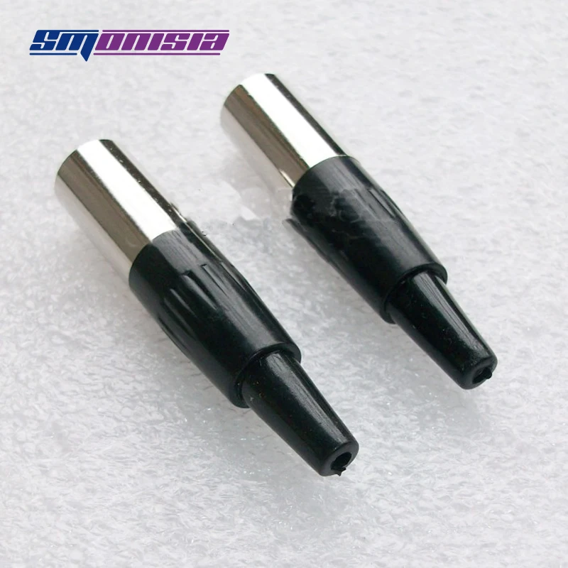 50pcs 3Pin Mini XLR Male Plug Socket Connector 3P Mini XLR|Connectors ...