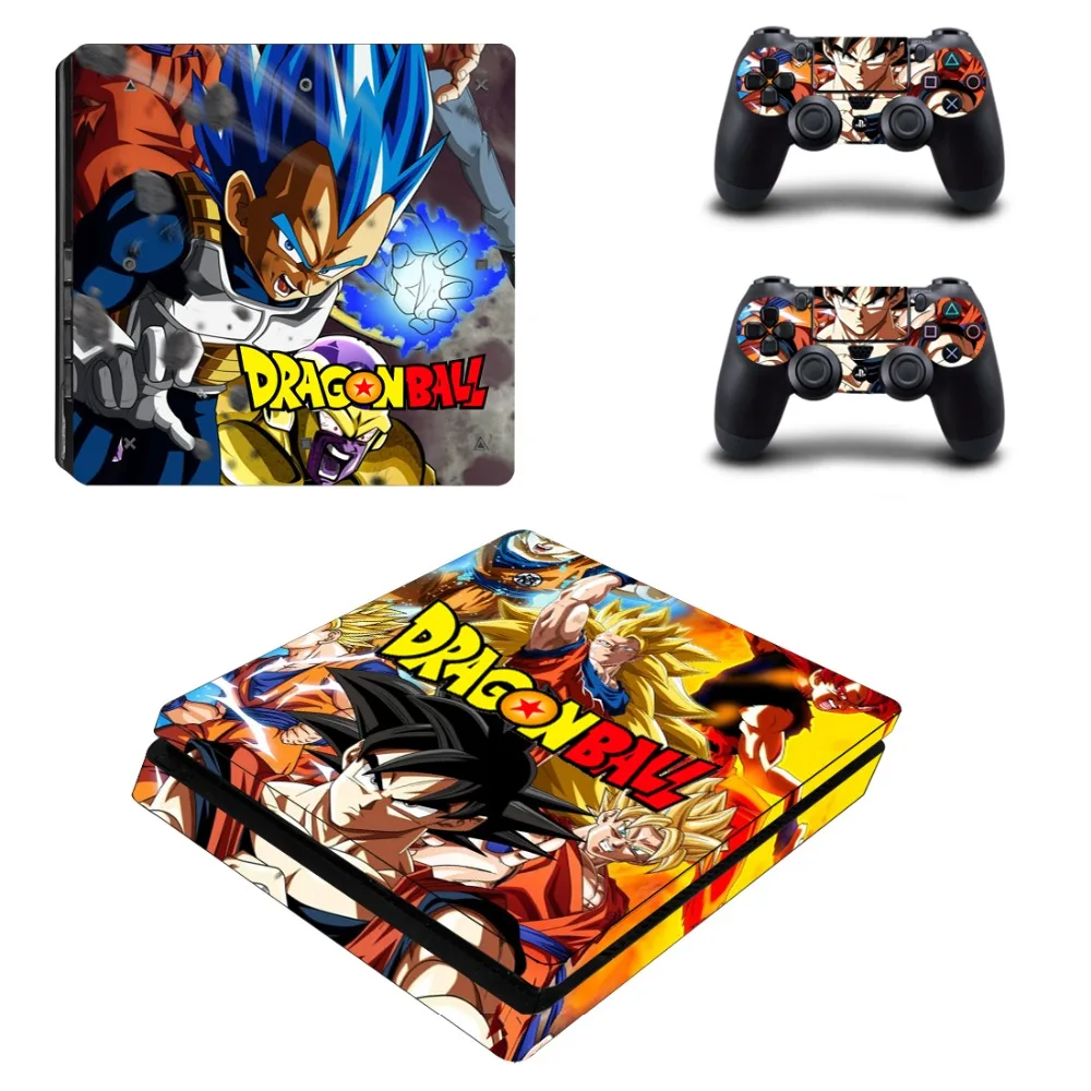 Dragon Ball Z Super Goku Vegeta PS4 Slim Skin Sticker Decal for ...