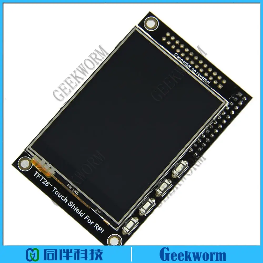 Raspberry Pi 28 Inch Tft Touch Shield V21 Display Module For Raspberry Pi In Demo Board