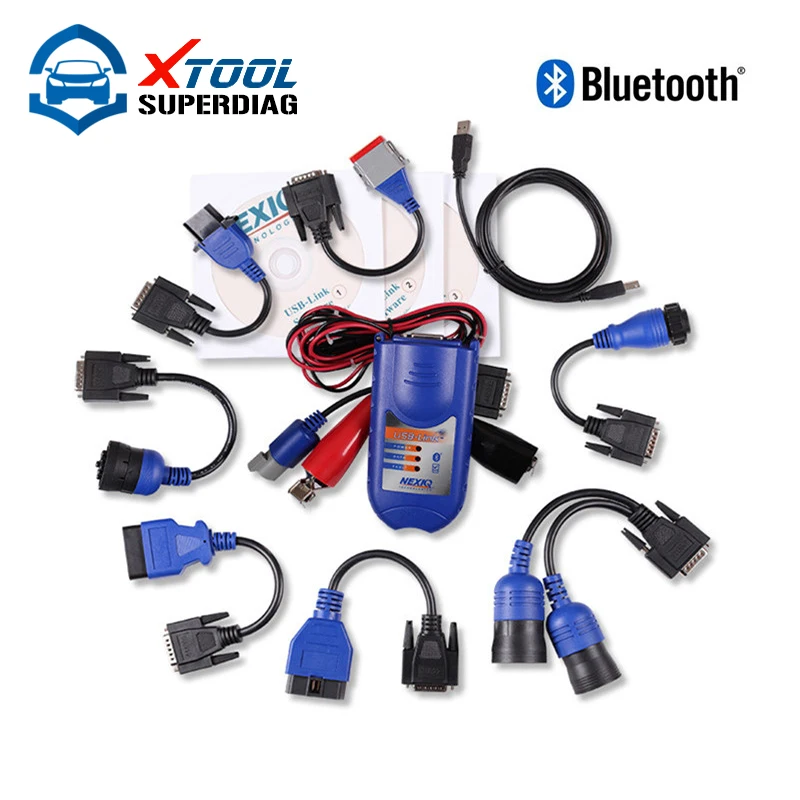 NEXIQ Bluetooth Version Nexiq 125032 USB Link + Software Diesel ...