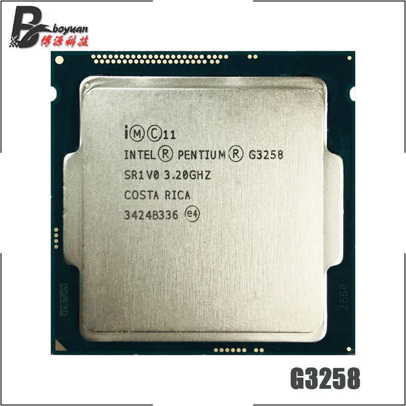 Intel pentium g3258 3.2 ghz usado processador cpu de núcleo duplo 3m ...