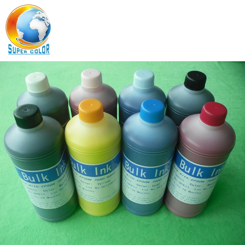 8 colors/lot Digital printing dye ink for HP 70 cartridge Dye ink ...