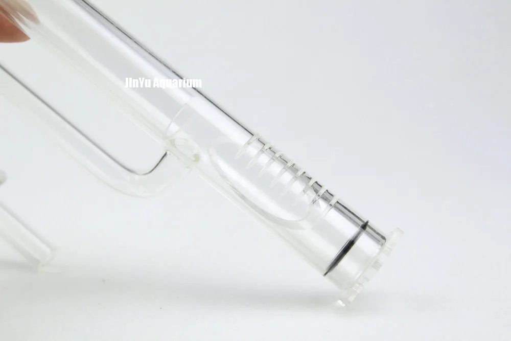 Glass pipe surface skimmer inflow ADA quality filter accessory aquarium ...