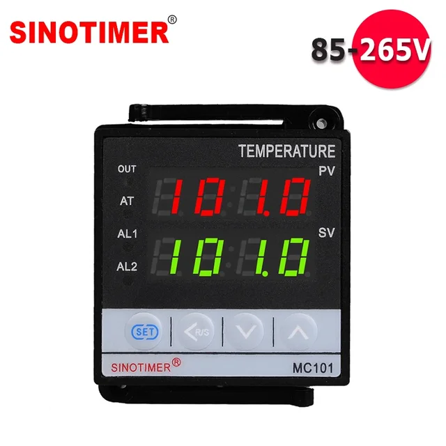MC101 Power Supply 24VDC Fahrenheit or Celsius Display PID Temperature ...