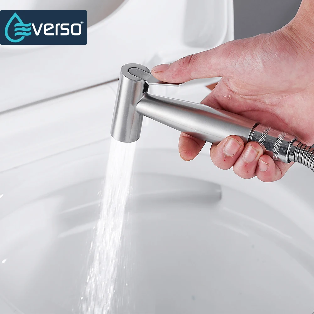 Handheld Bidet Spray Shower Set Toilet Sprayer Douche kit Bidet Faucet ...