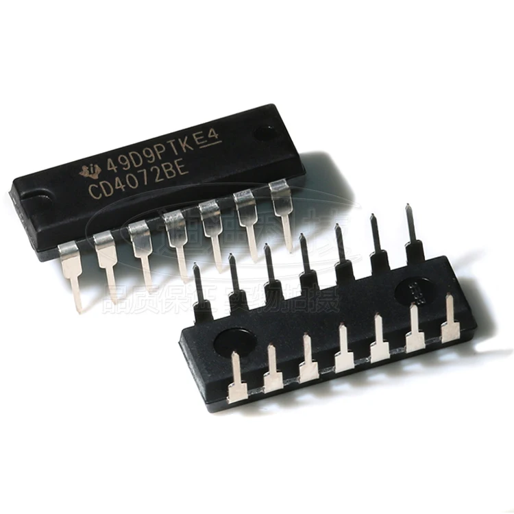 Logical Ic Cd4072be Pdip-14 Original Dual Path 4 Input Or Gate Chip ...
