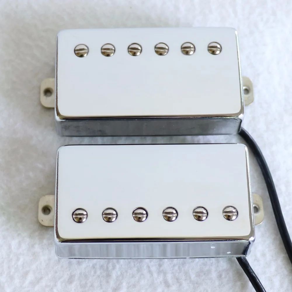 Paf Style Nickel Silver Baseplate Alnico 5 Lp Guitar Pickup With Ivory ...