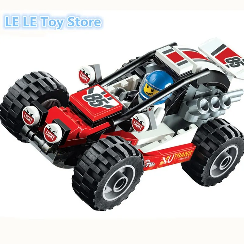 10644 City Series Buggy Tough Vehicle Racing Car Building Block Bricks ...