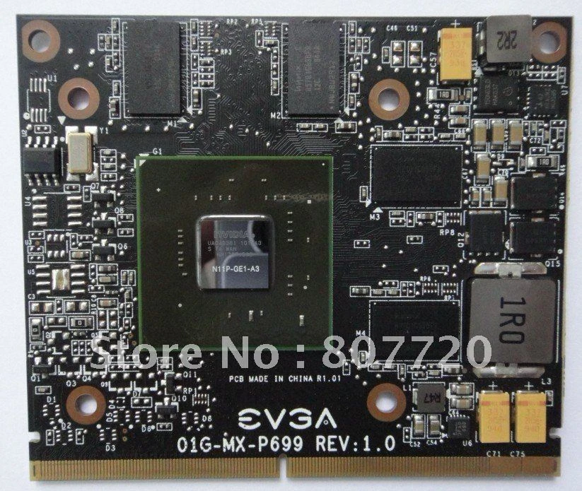 100%new And Original Nvidia Geforce Gt 330m Graphics Card Mxm Iii Ddr3 ...