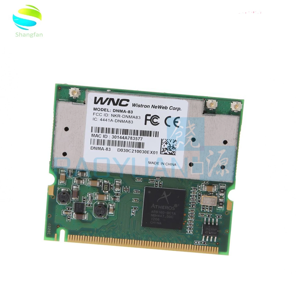 NEW Wireless Adapter Wifi Card for Atheros AR9160 Wi Fi WLAN 802.11a/b ...