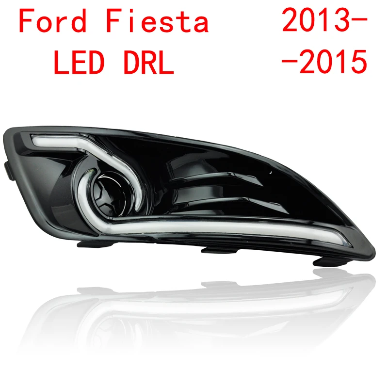 2pcs/set Car Led Drl Daylight Drl Led Daytime Running Lights Fog Lamp ...
