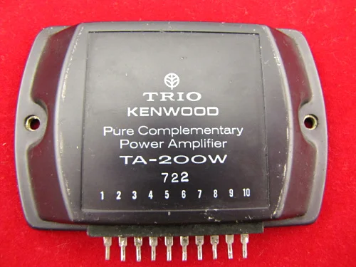 TRIO KENWOOO Pure Complementary Power Amplifier TA-200W